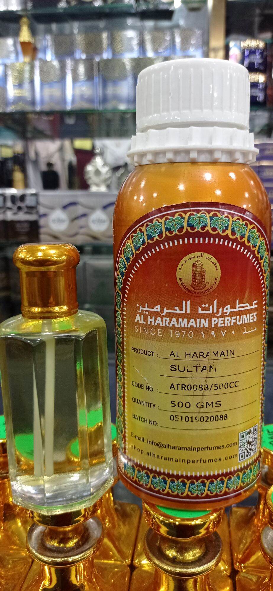 Al Haramain Sultan Attar Roll On 3ml 6ml and 12ml 100ML Original From ...