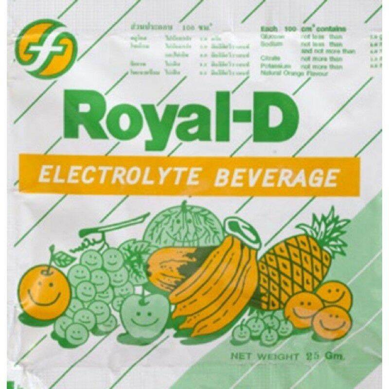 Thailand Halal Royal-D Electrolyte Beverage 25g (Fruit Flavour) OFFER ...