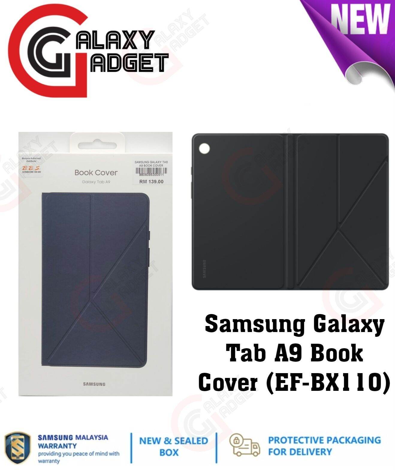 Original Samsung Galaxy Tab A9 Book Cover (EF-BX110) | Lazada
