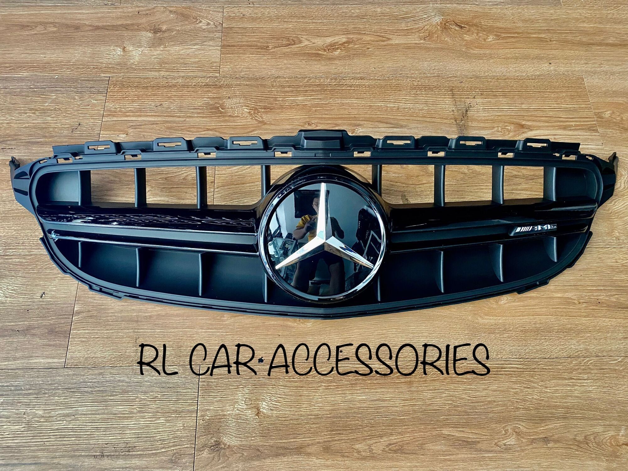 Mercedes Benz w205 prefacelift 2015 2017 2018 GTS AMG front grill ...