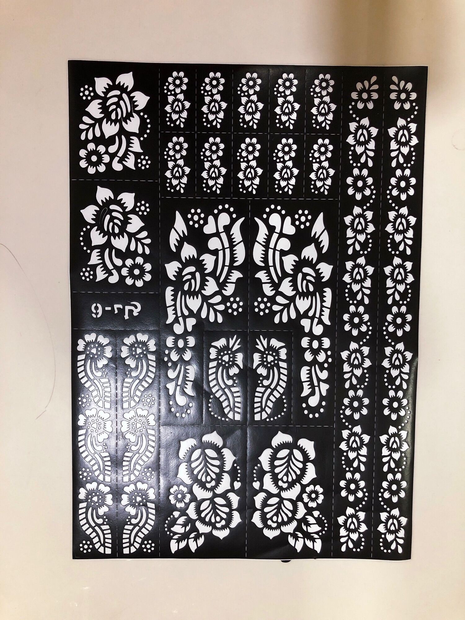 Sticker Inai Sticker Inai Celup/ Tangan/ Kaki/ Jari | Lazada