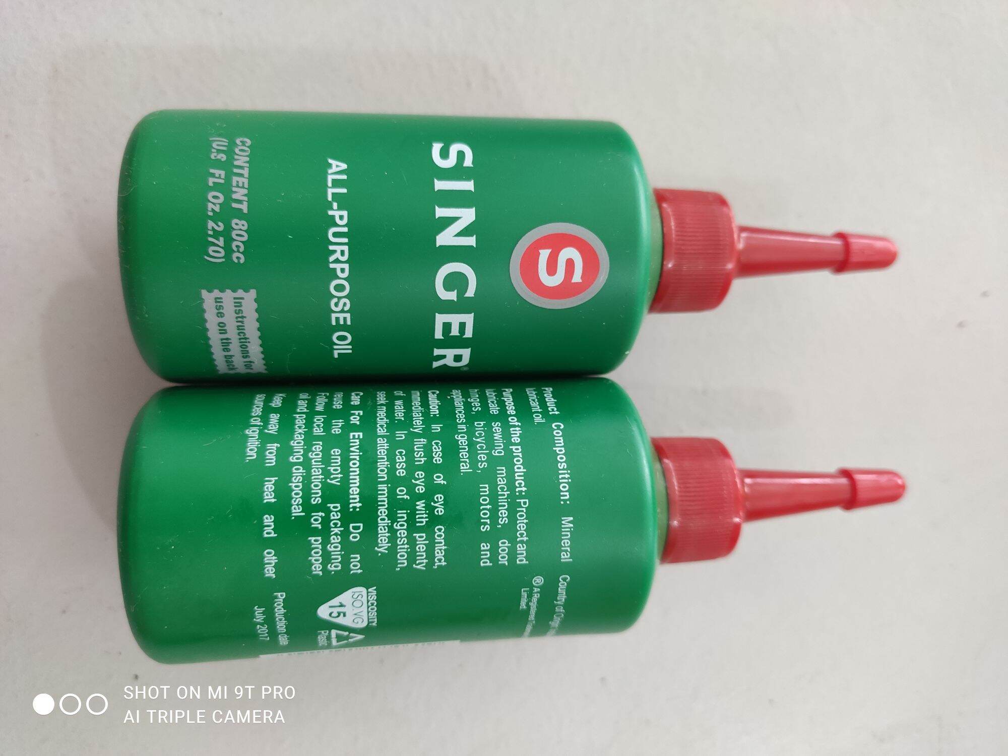 Original Singer Lubricant Oil/Minyak SINGER | Lazada