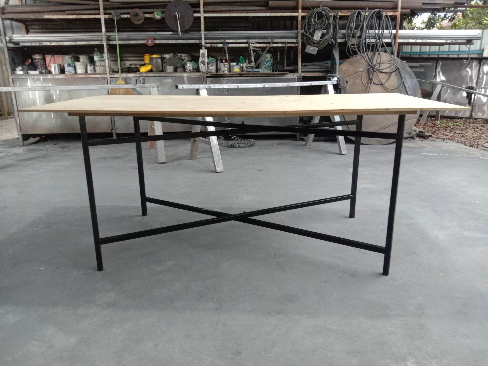 meja petak plywood 3' x 6' | Lazada