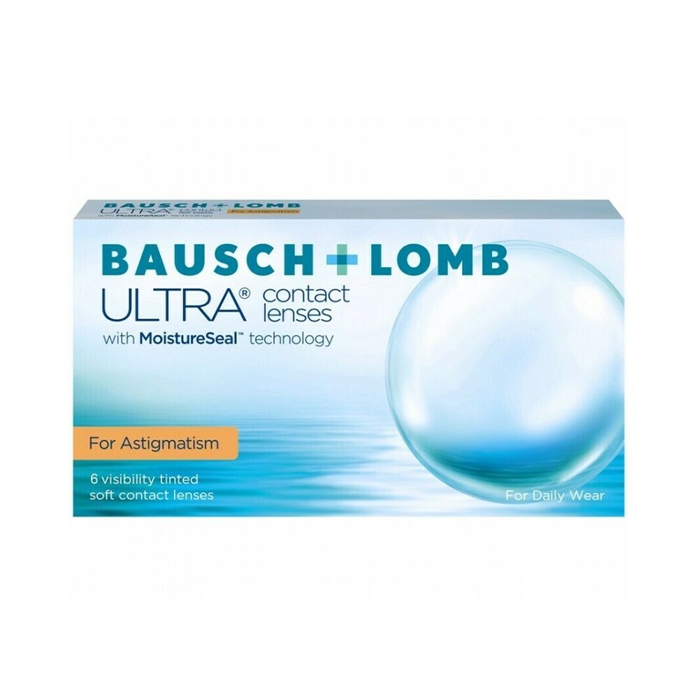 Bausch &Lomb Ultra monthly disposable silicone clear contact lenses ...