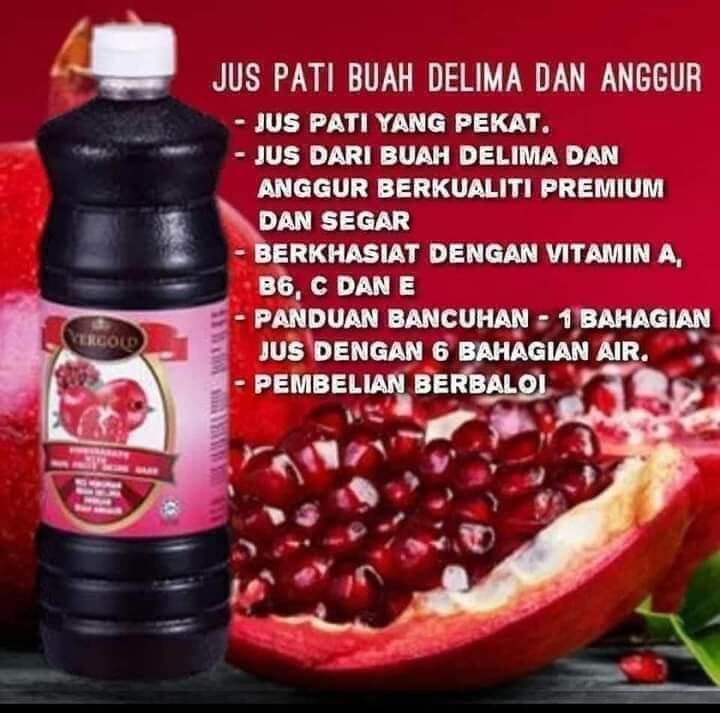 [READY STOCK] VERGOLD JUICE/JUS by AMWAY - JUS PATI BUAH ORANGE, PINK ...