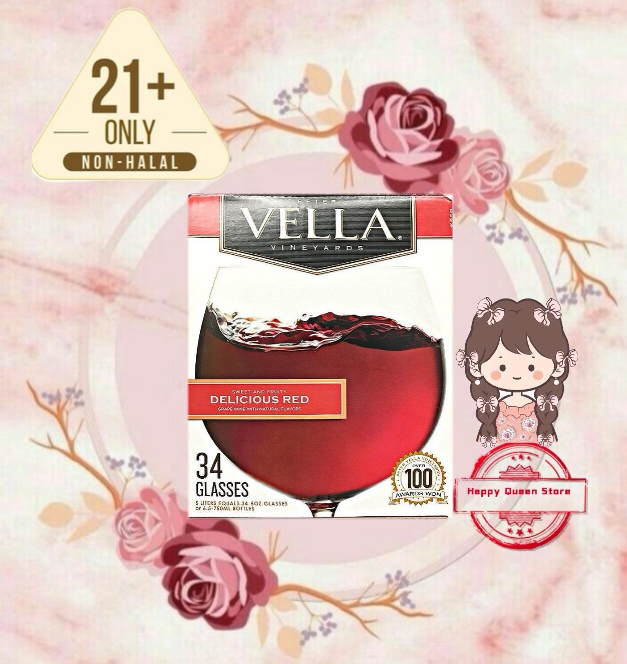 Peter Vella Delicious Red 5L | Lazada