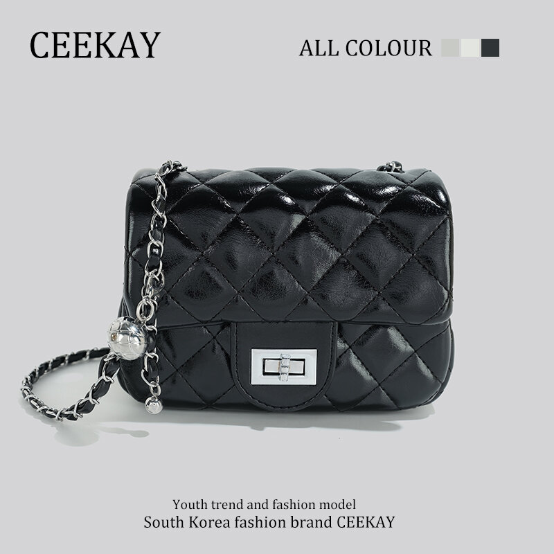 Ceekay Original Elegant Chain Design Small Crossbody Bag for Women ...