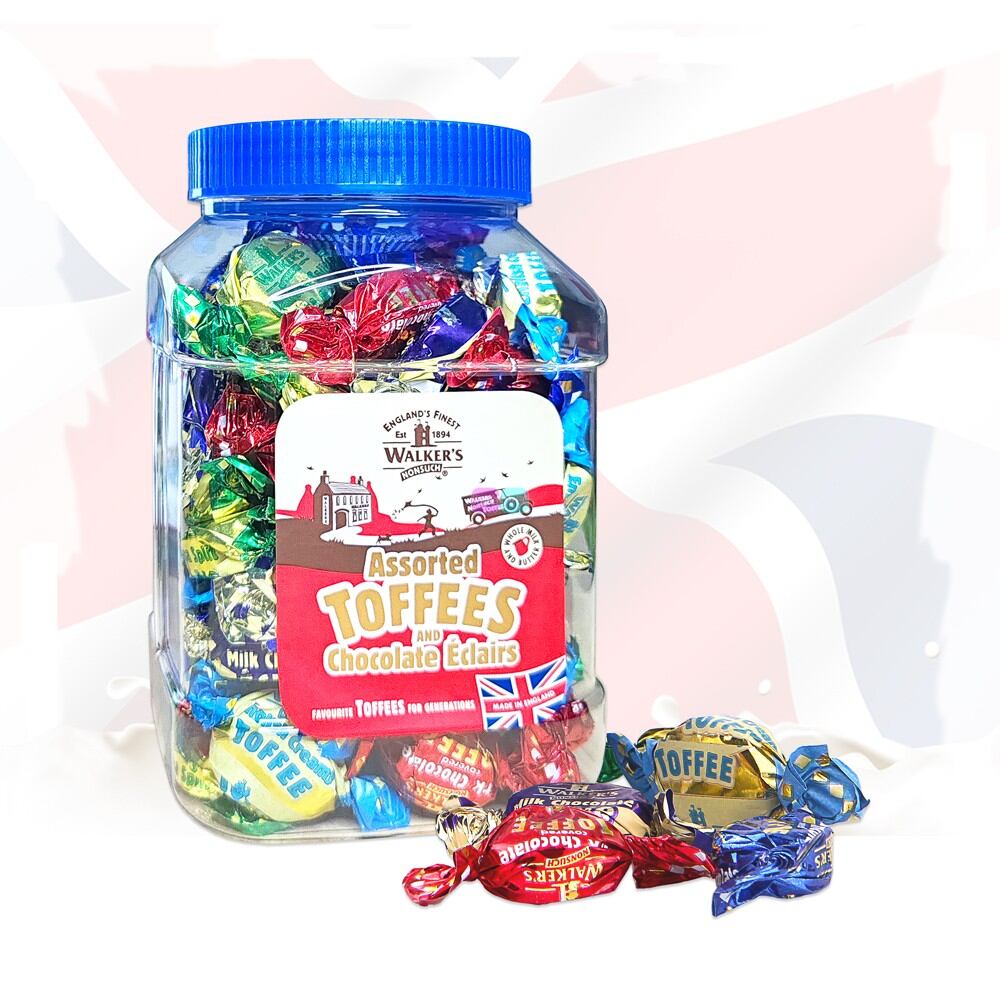 British Original Import Candy Snack Soft Candy VolX Assorted Toffee ...