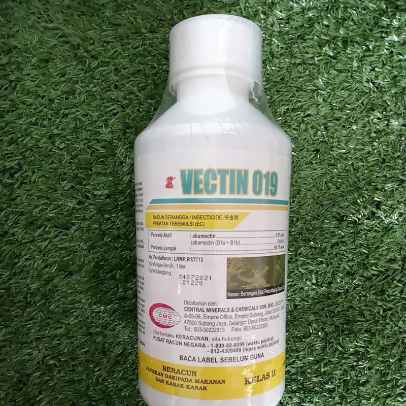1L VECTIN 019 Racun Serangga Abamectin 1.9% | Lazada