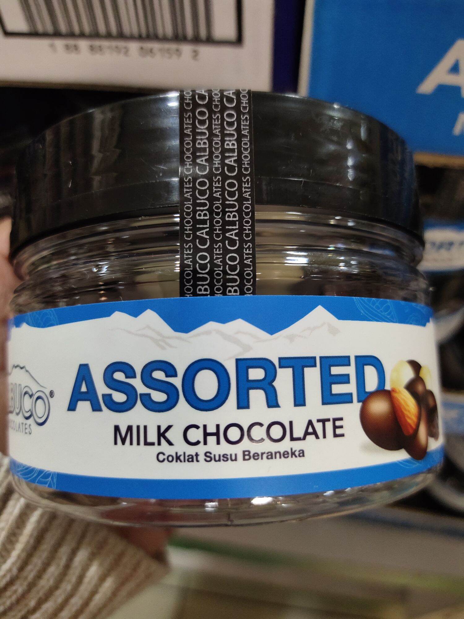 Coklat Langkawi Calbuco Mini Jar Milk/Dark/White Chocolate Almond ...