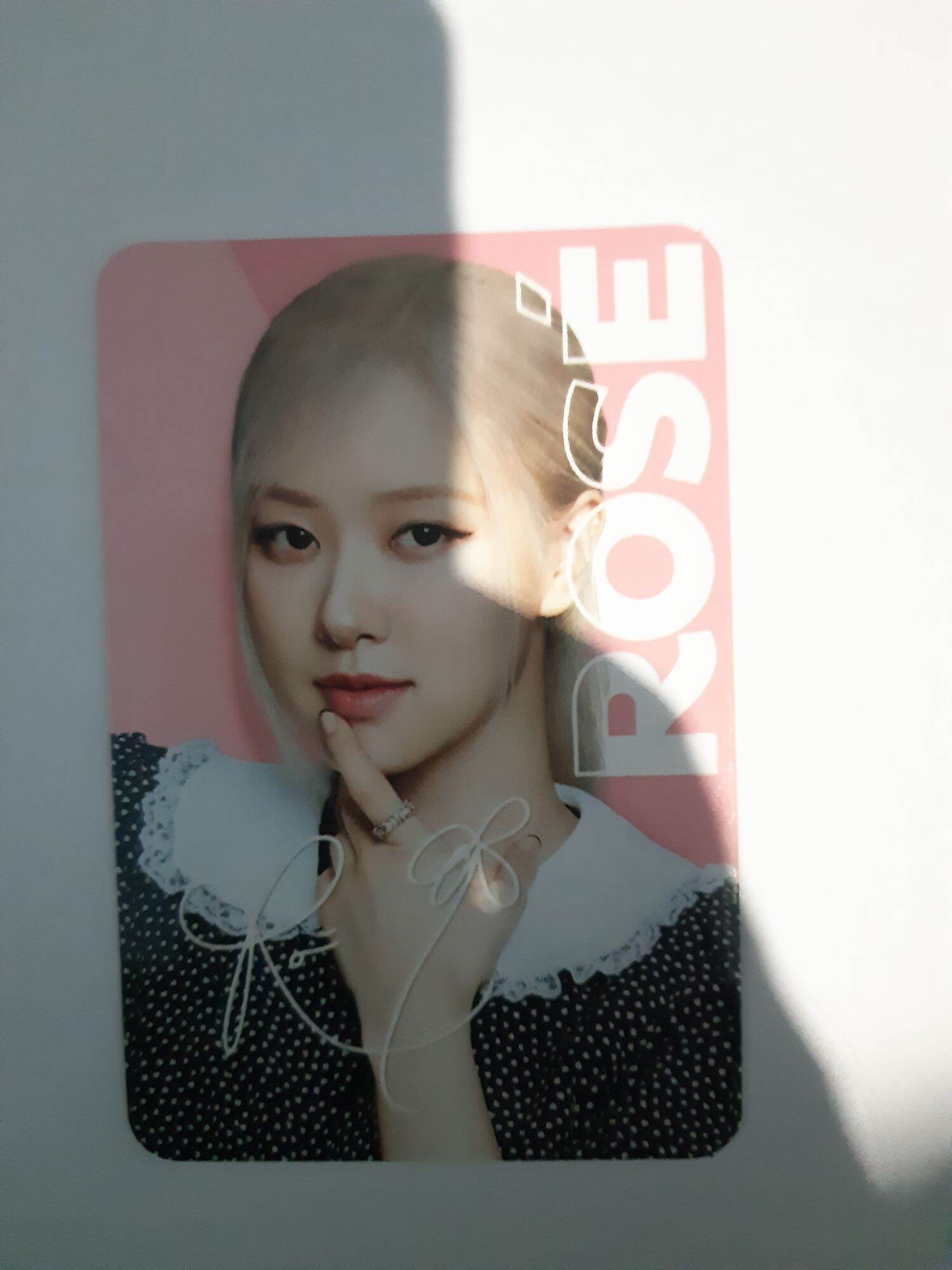 photocard blackpink rose x oreo blackpink | Lazada