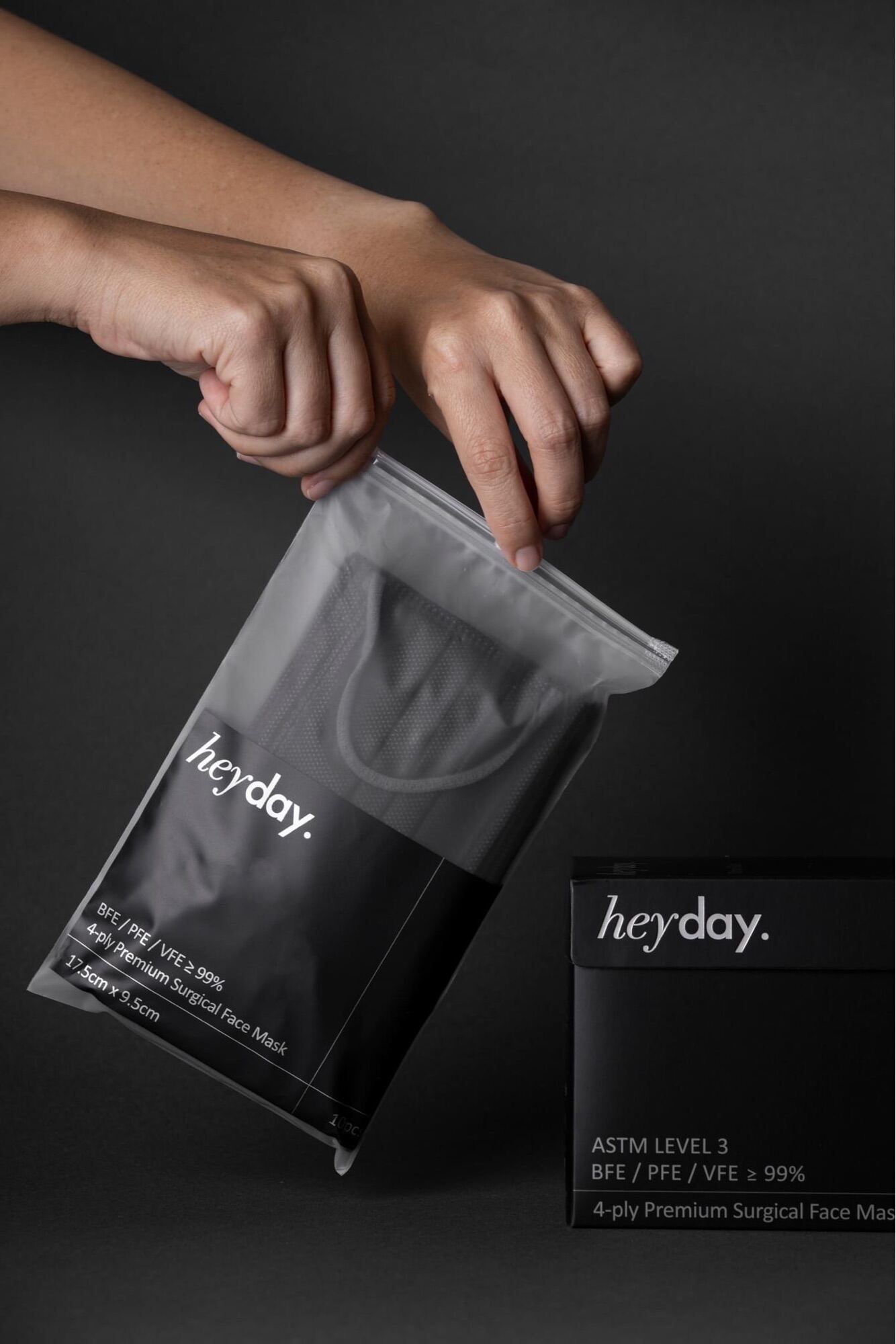 READY STOCK HEYDAY Disposable Surgical 4ply Face Mask 4ply (MaskOn ...