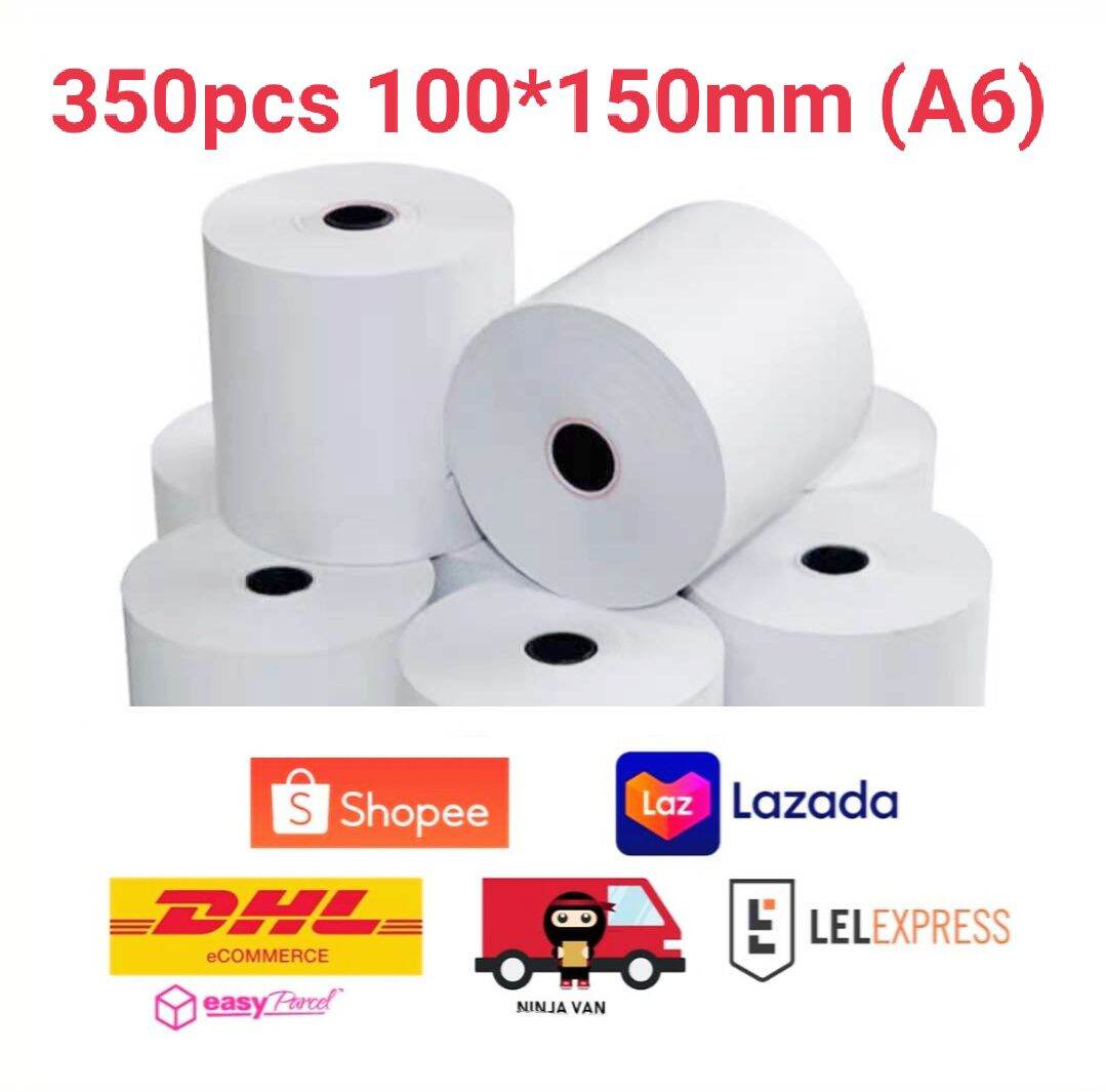Thermal sticker Thermal paper 100*150mm A6 size waybill | Lazada