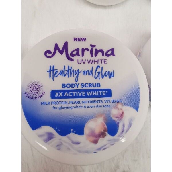 Marina Uv White Body Scrub 200ml | Lazada