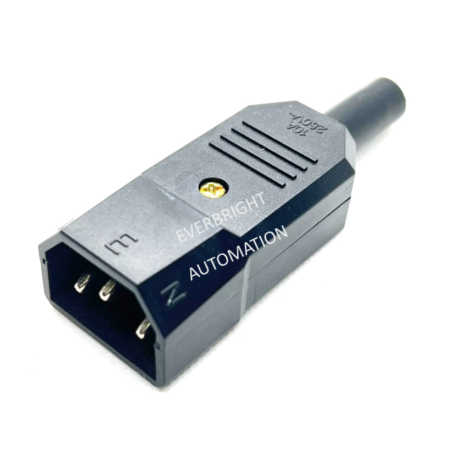 3 Pin IEC 60320 C13 C14 Rewirable Cable Power Adapter Mount Plug ...