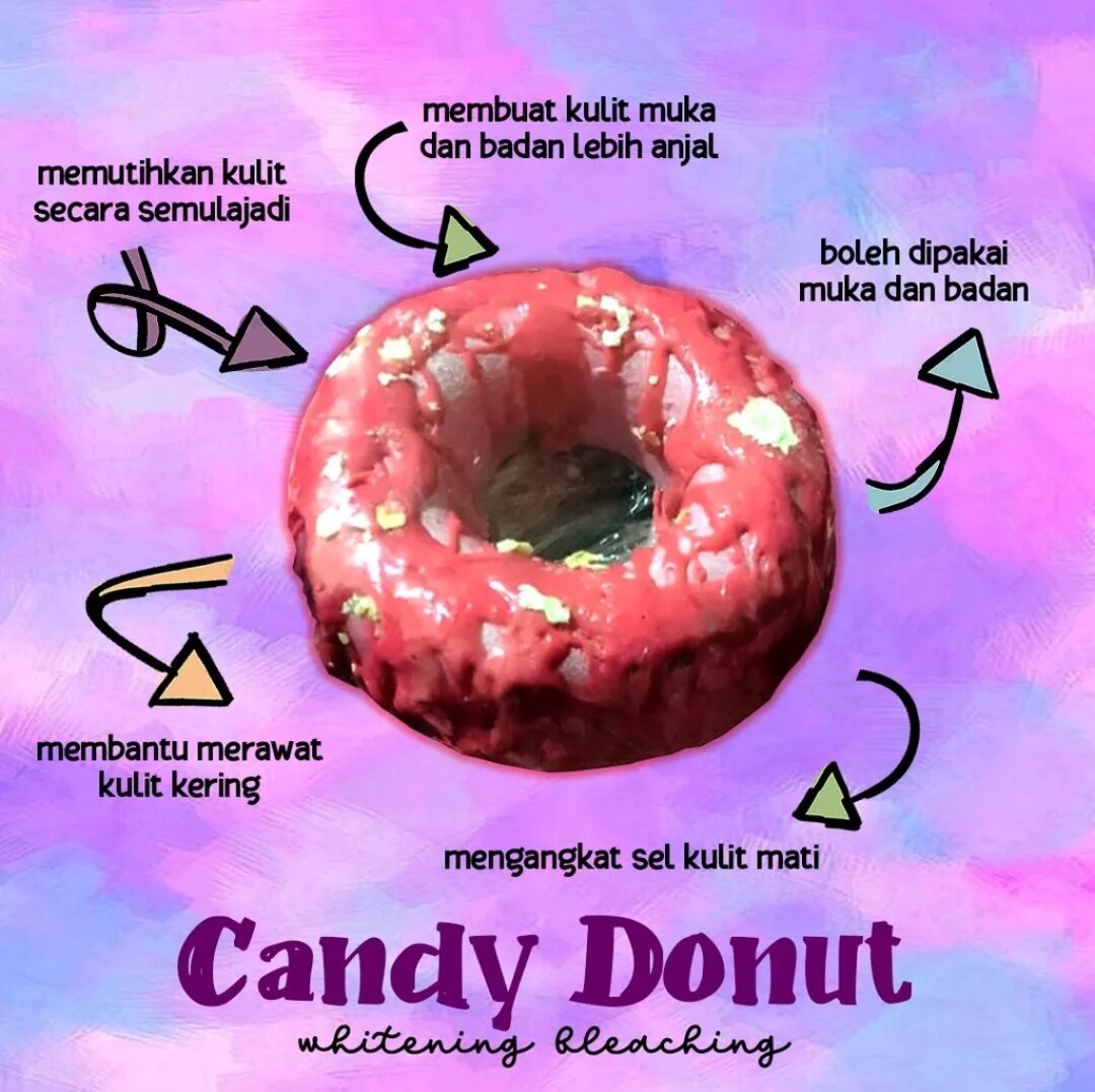 Sabun Candy Donut Viral‼️🔥🔥🔥 Lazada