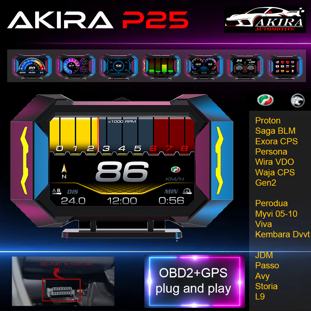 PROTON SATRIA NEO GEN2 PERSONA WIRA VDO SAGA BLM EXORA MYVI OLD VIVA ...