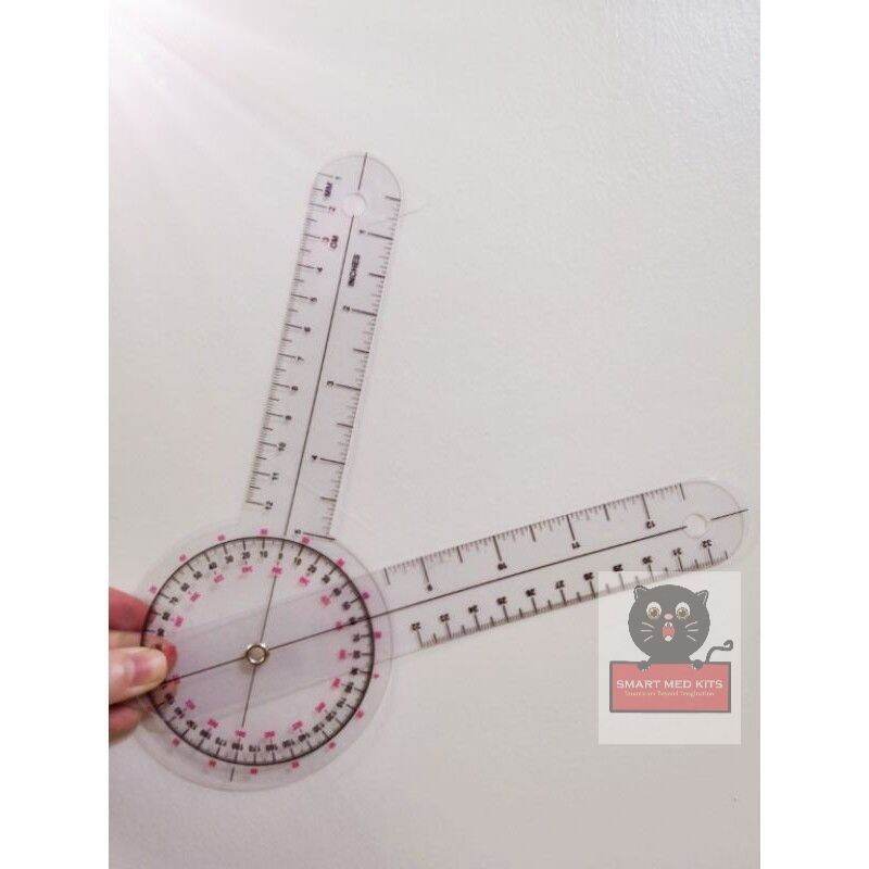 Goniometer orthopaedic tool / angle ruler / joint bend measurement tool *READY STOCK MALAYSIA ...