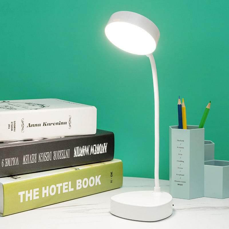 LED Eye Protection Table Lamp Touch Dimming 3Colors Dimming Desk Lamp ...