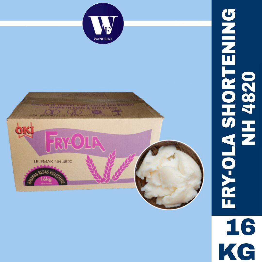 [16KG] FRY-OLA SHORTENING | FRYOLA LEMAK SAYURAN | Lazada