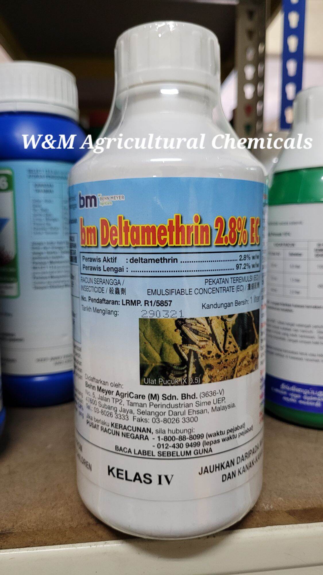 Racun Serangga Behn Meyer Deltamethrin 2.8% EC (1 Liter) | Lazada