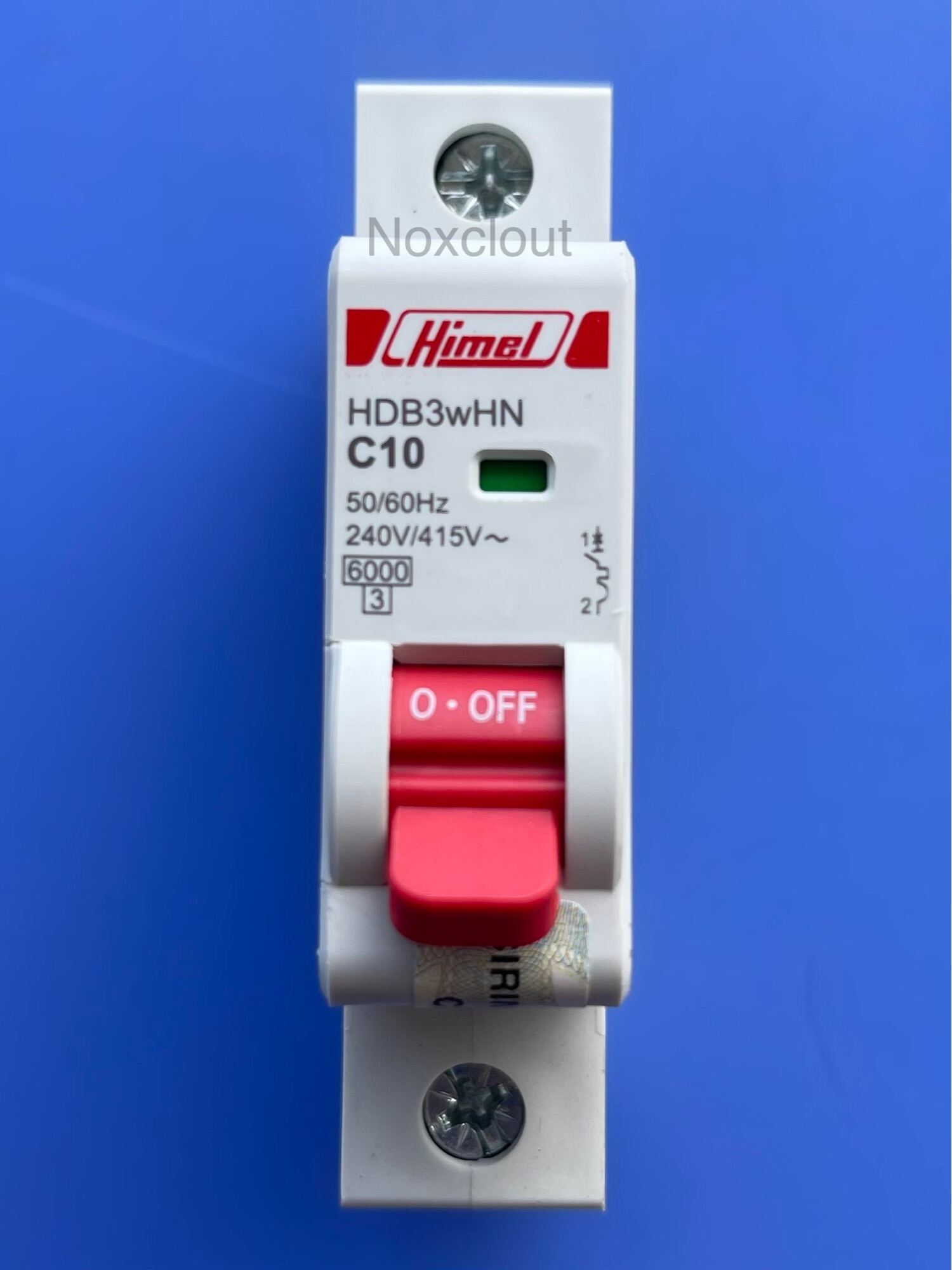 MCB HIMEL MINIATURE CIRCUIT BREAKER C 1P 6kA MCB 240/415V SIRIM & JKR CERTIFIED 6a•10a•16a•20a ...