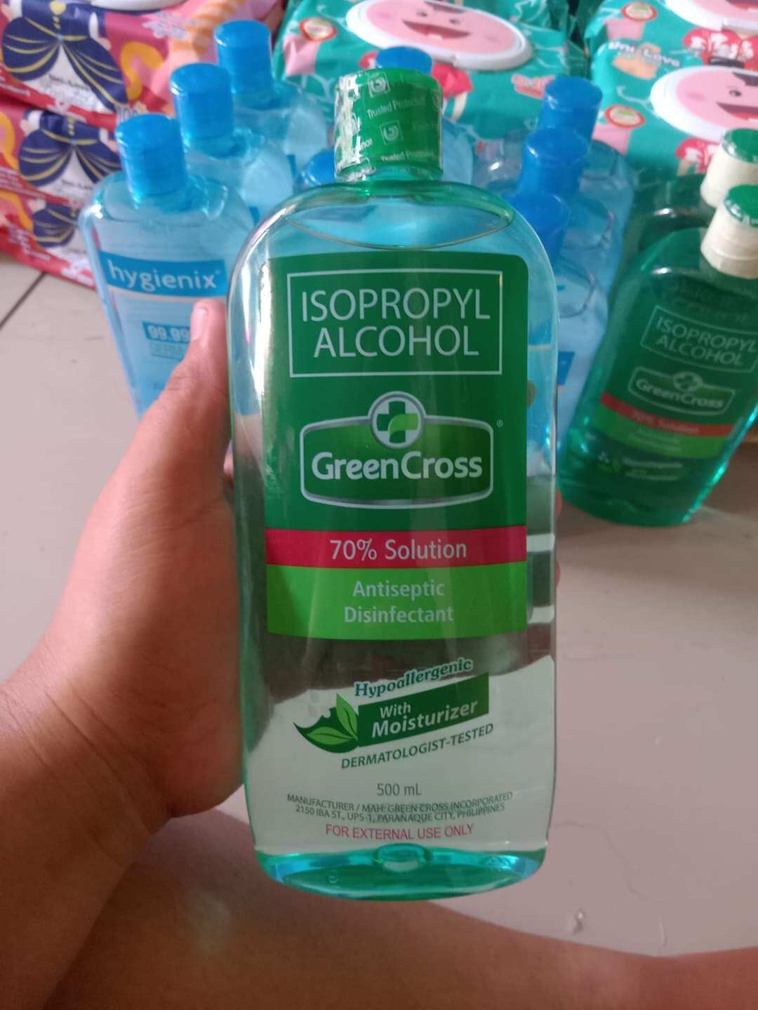 alcohol green cross 500ml | Lazada