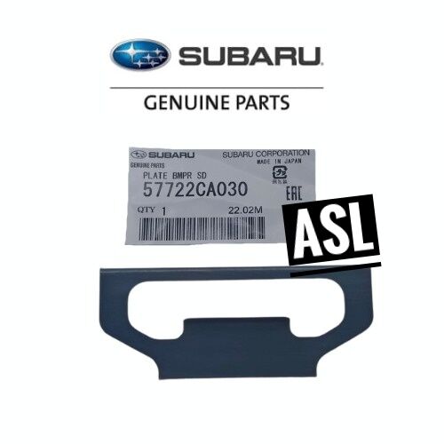 57722CA030 Genuine Subaru Bumper SD Plate BRZ Toyota GT86 86 | Lazada