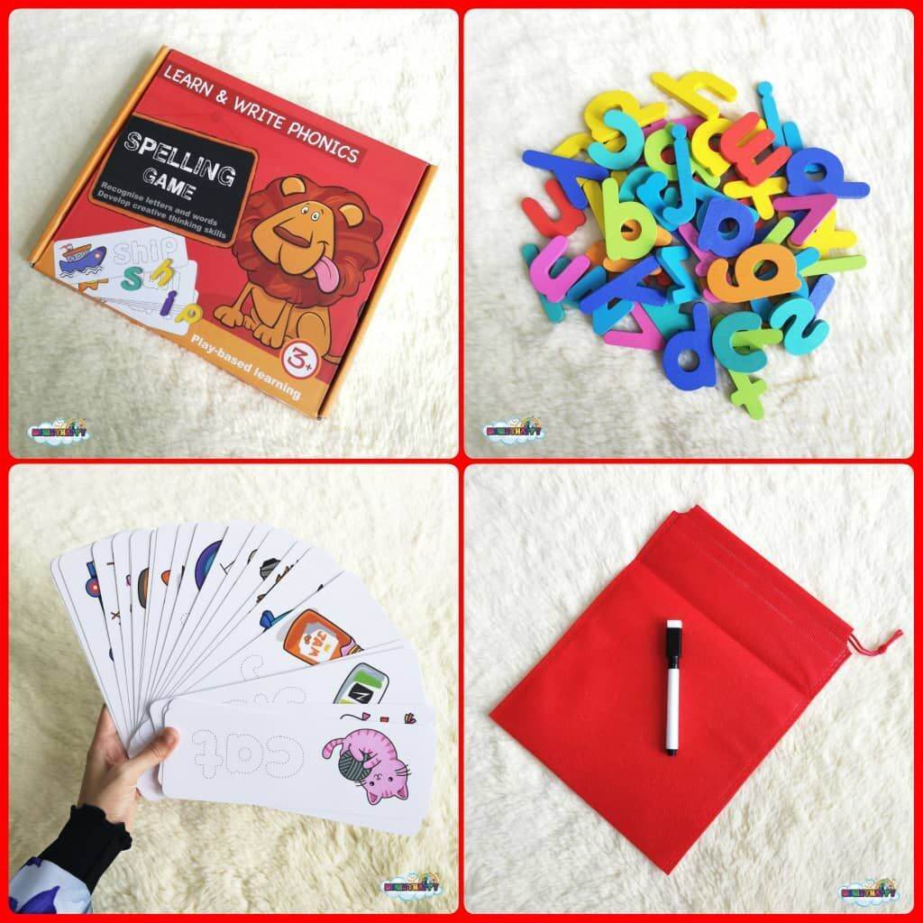 SPELLING GAME - PHONICS (LEARN & WRITE PHONICS) | Lazada