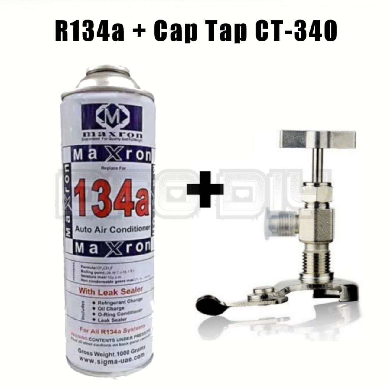DFOdiy R134a Gas R134a MAXRON R134a Aircond Refrigerant Gas Car ...