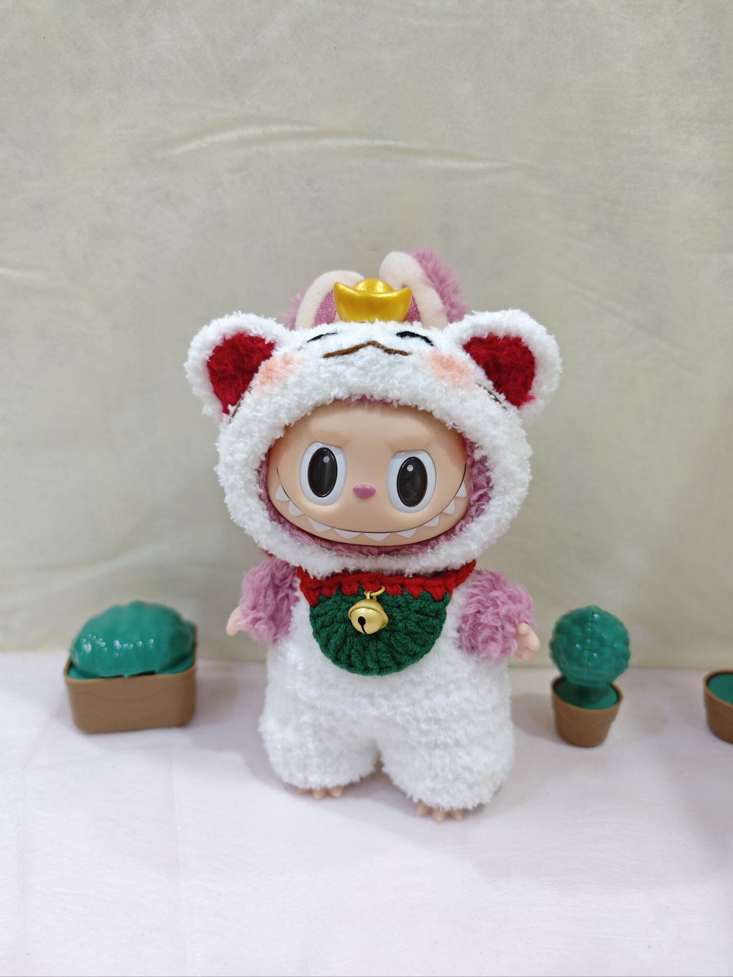 Labubu Doll Clothes Lucky Cat V1/V2 | Lazada