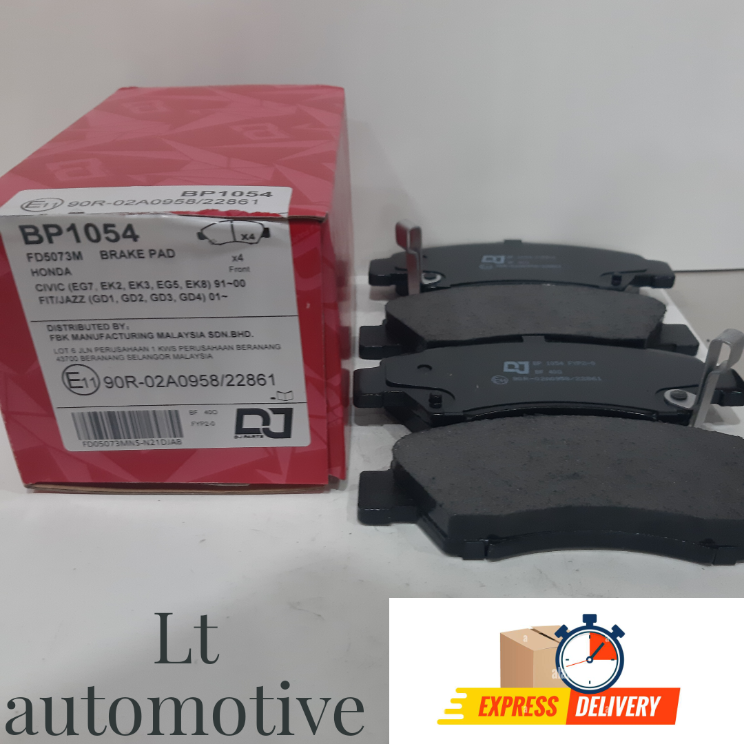 BP1054 Honda city sel,civic sr4,so4,jazz FRONT SEMI METALIC with SHIMS ...