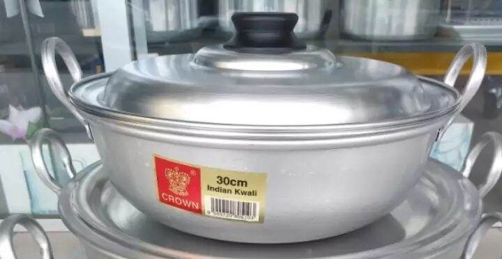 30cm Indian Kuali With Cover Crown 👑 | Lazada