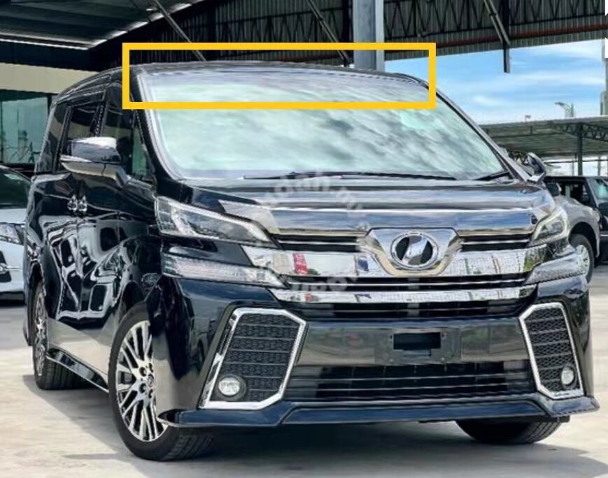 TOYOTA AGH30, AYH30, GGH30 VELLFIRE 2015-2020 FRONT WINDSCREEN MOULDING ...