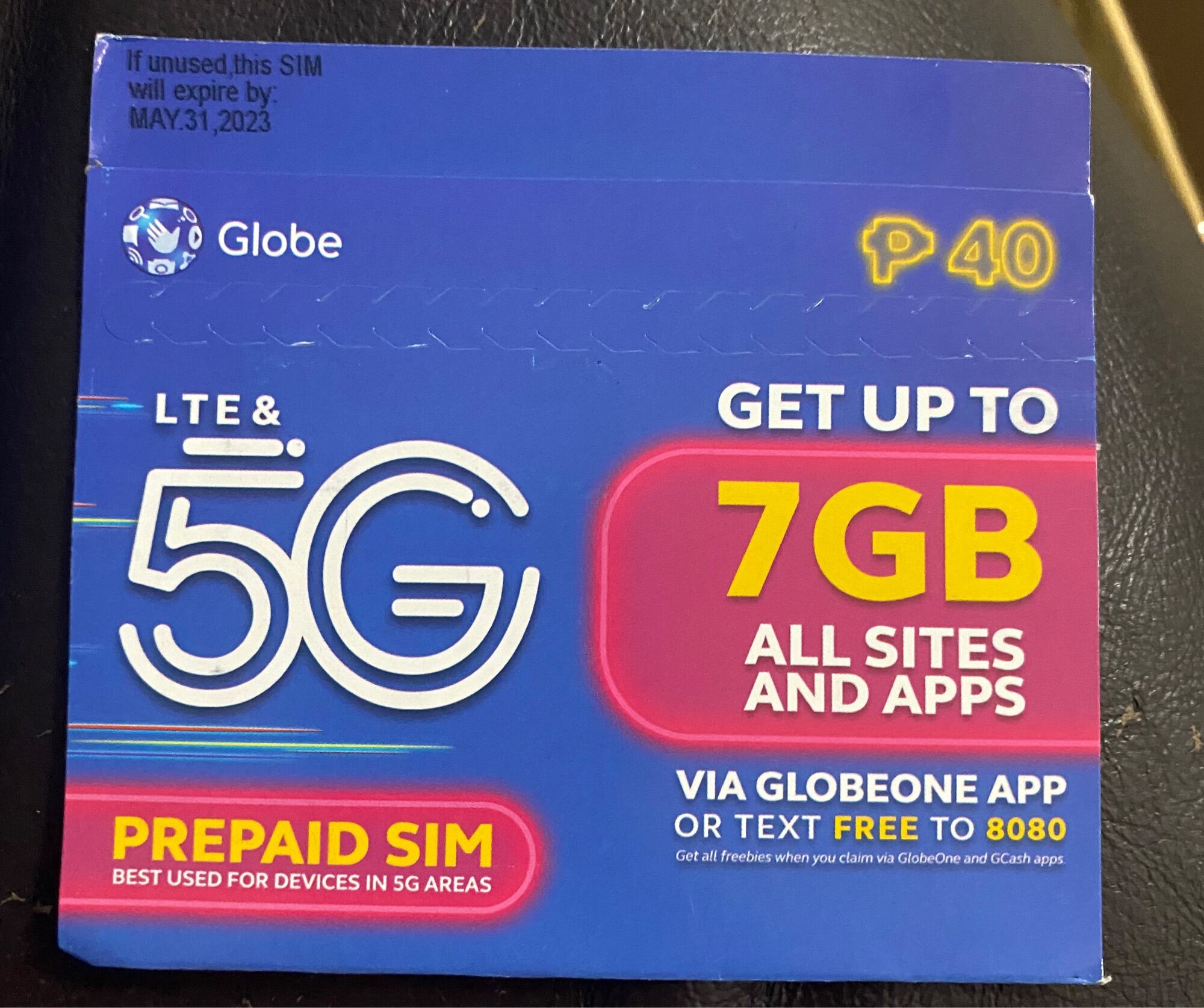 Philippines Globe Prepaid Sim Roaming | Lazada