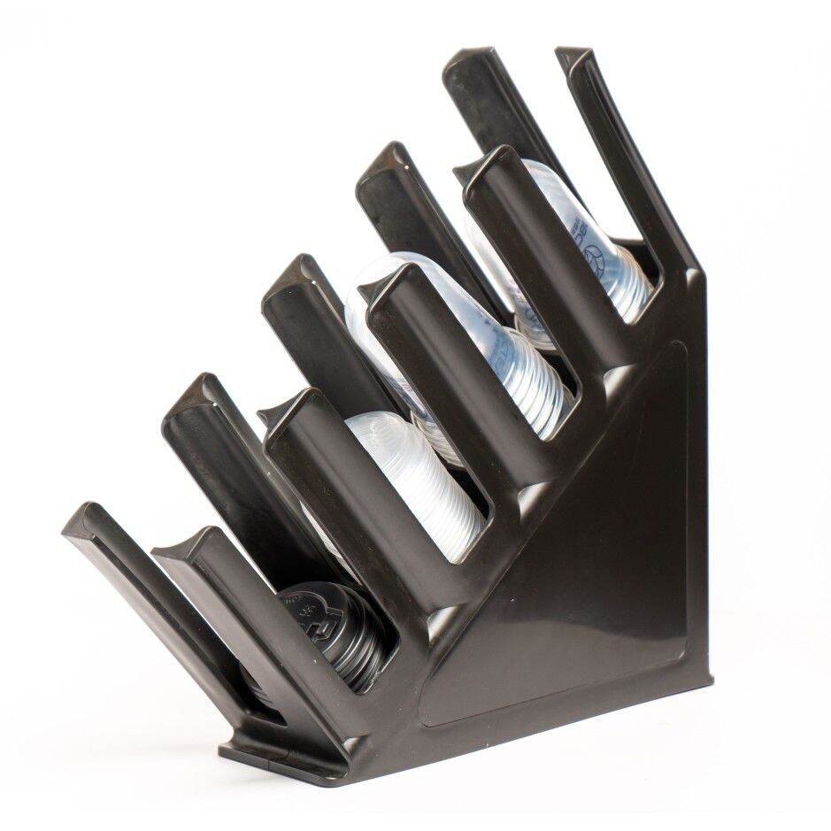 Milk Tea Coffee Paper Cup Holder Plastic Stand Rack 4 Compartment ...