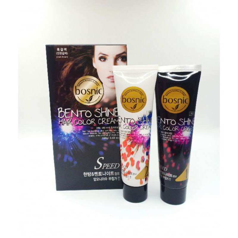 Bosnic Bento Shine Hair Colour Hair Dye Hair Coloring 100ml & 500ml ...