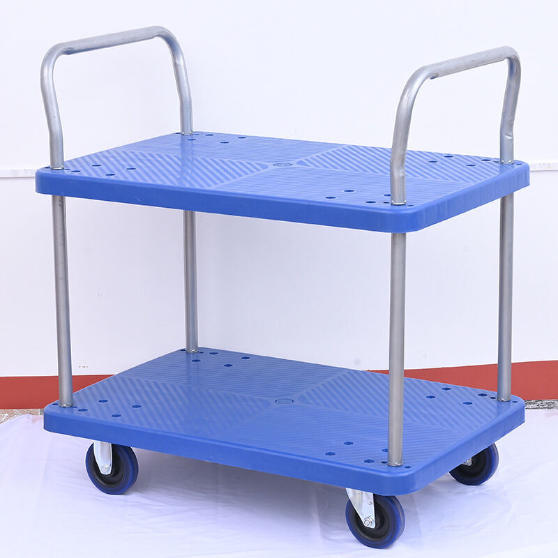 3/2 Layer Platform Trolley Double-Layer Trolley Trolley Truck Truck ...