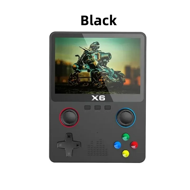 NEW X6 Game Console Retro Video Game Console 3.5'' IPS Screen Portable ...