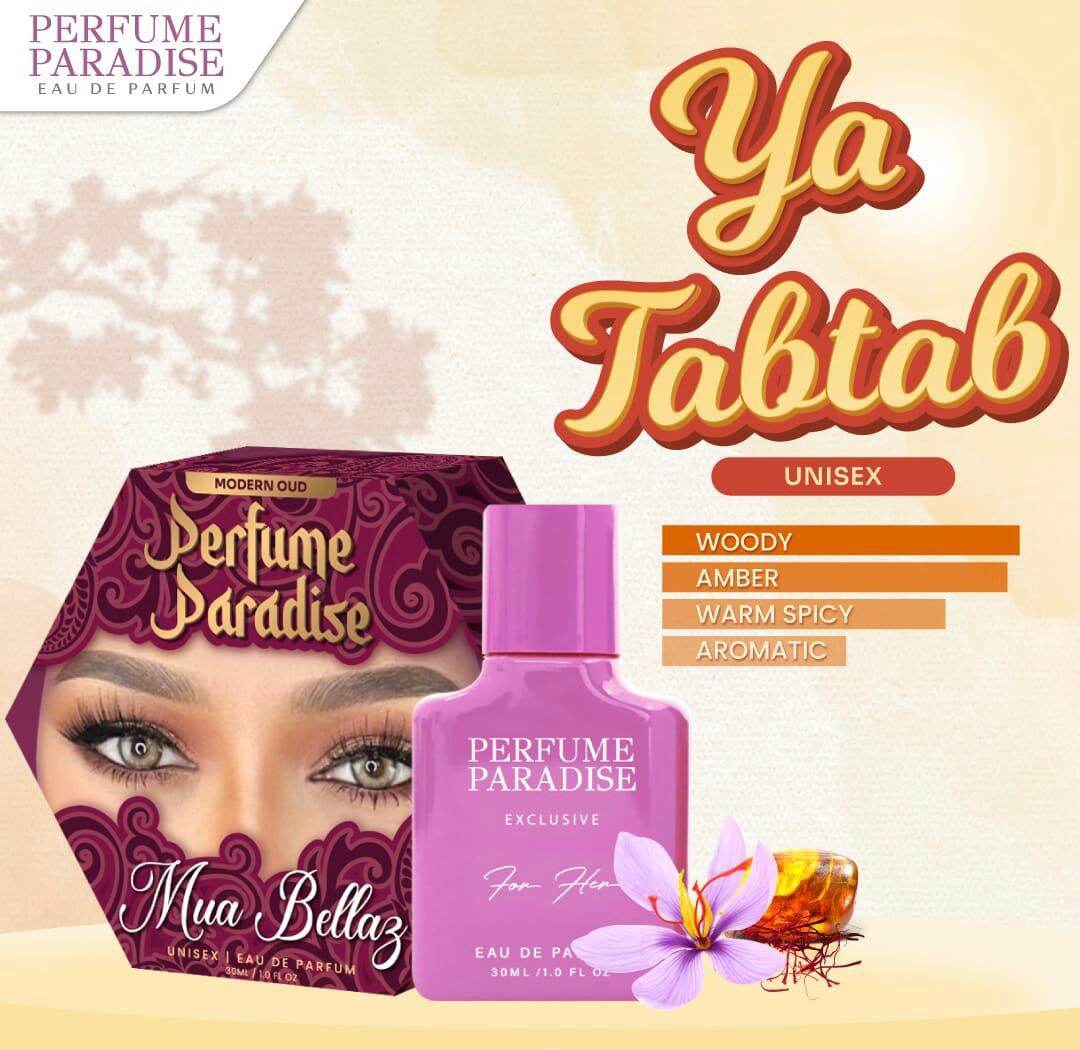 BARU!!! SPECIAL EDITION MUA BELLAZ MODERN OUD UNISEX X PERFUME PARADISE ...