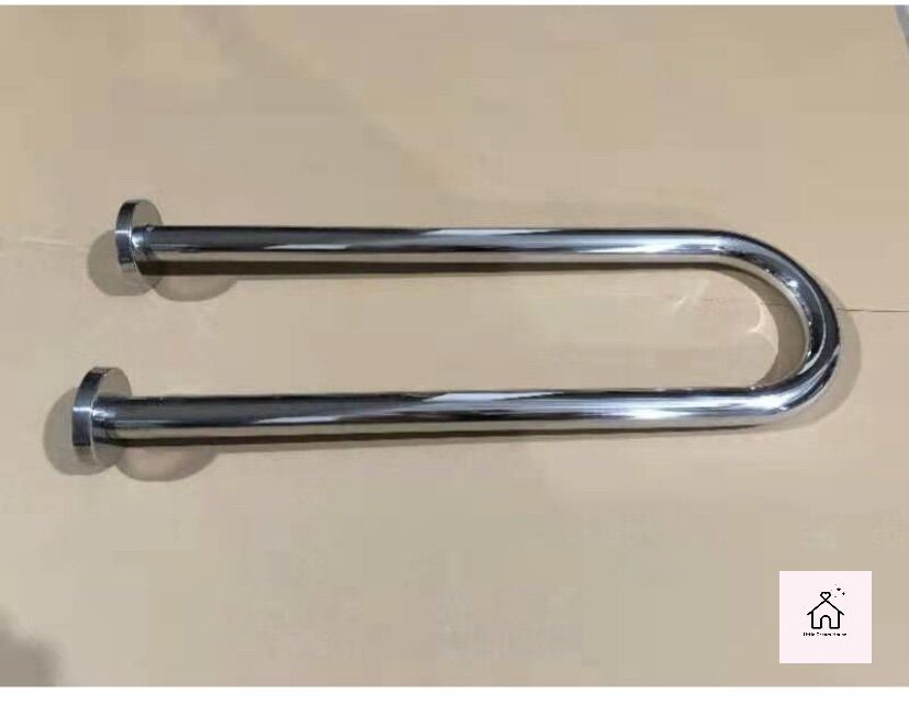 Stainless Steel Bathroom Toilet Safety Grab Bar Pemegang Besi Boleh ...