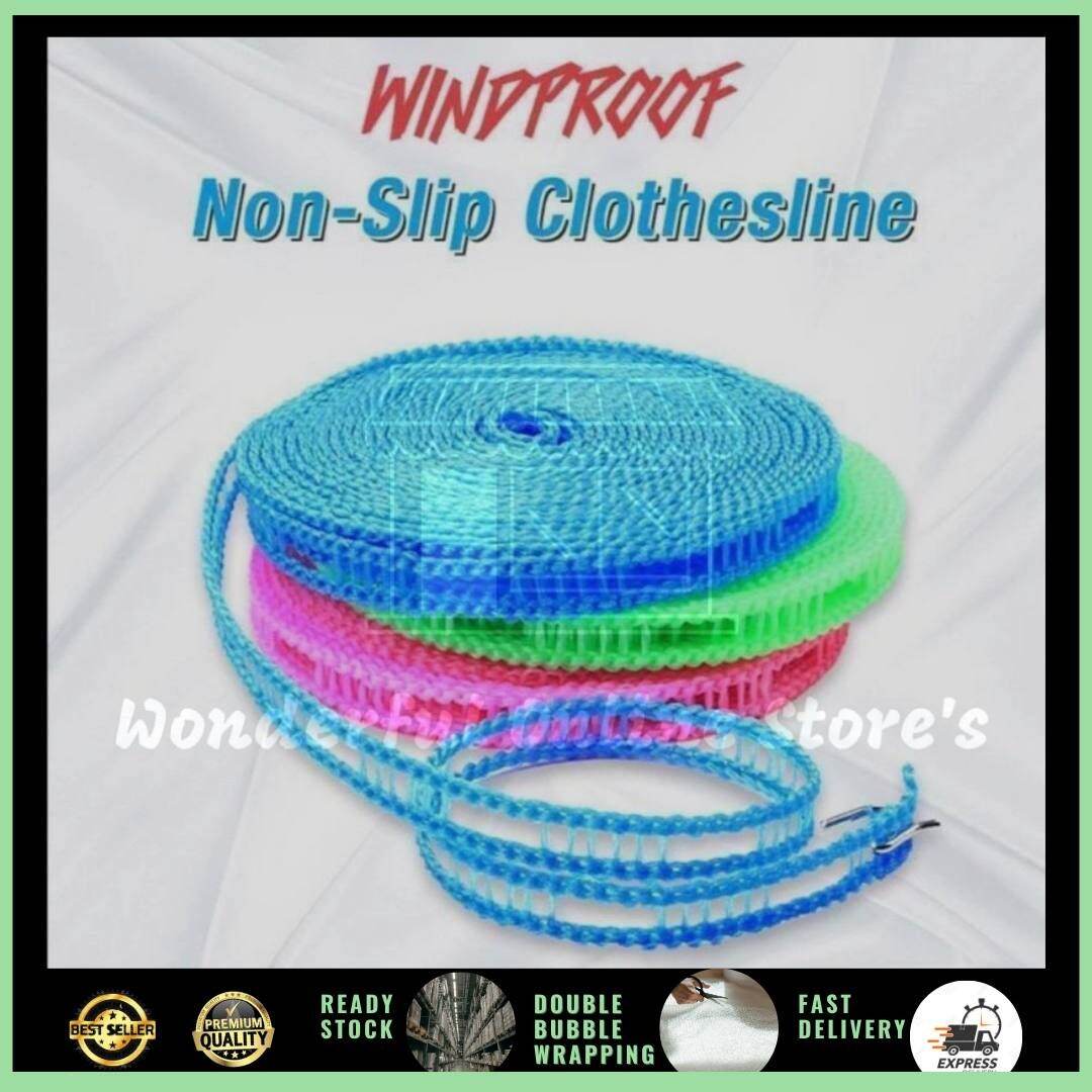 WONDERFUL 3M/5M/10M Windproof Non-Slip Clothesline Travel Home Outdoor ...
