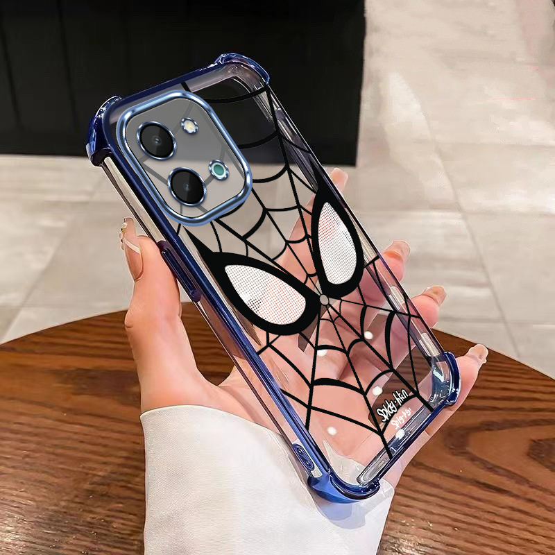 Xiaomi Redmi 15C POCO C85 Full Clear Casing Spider Man Anti-Drop Case ...