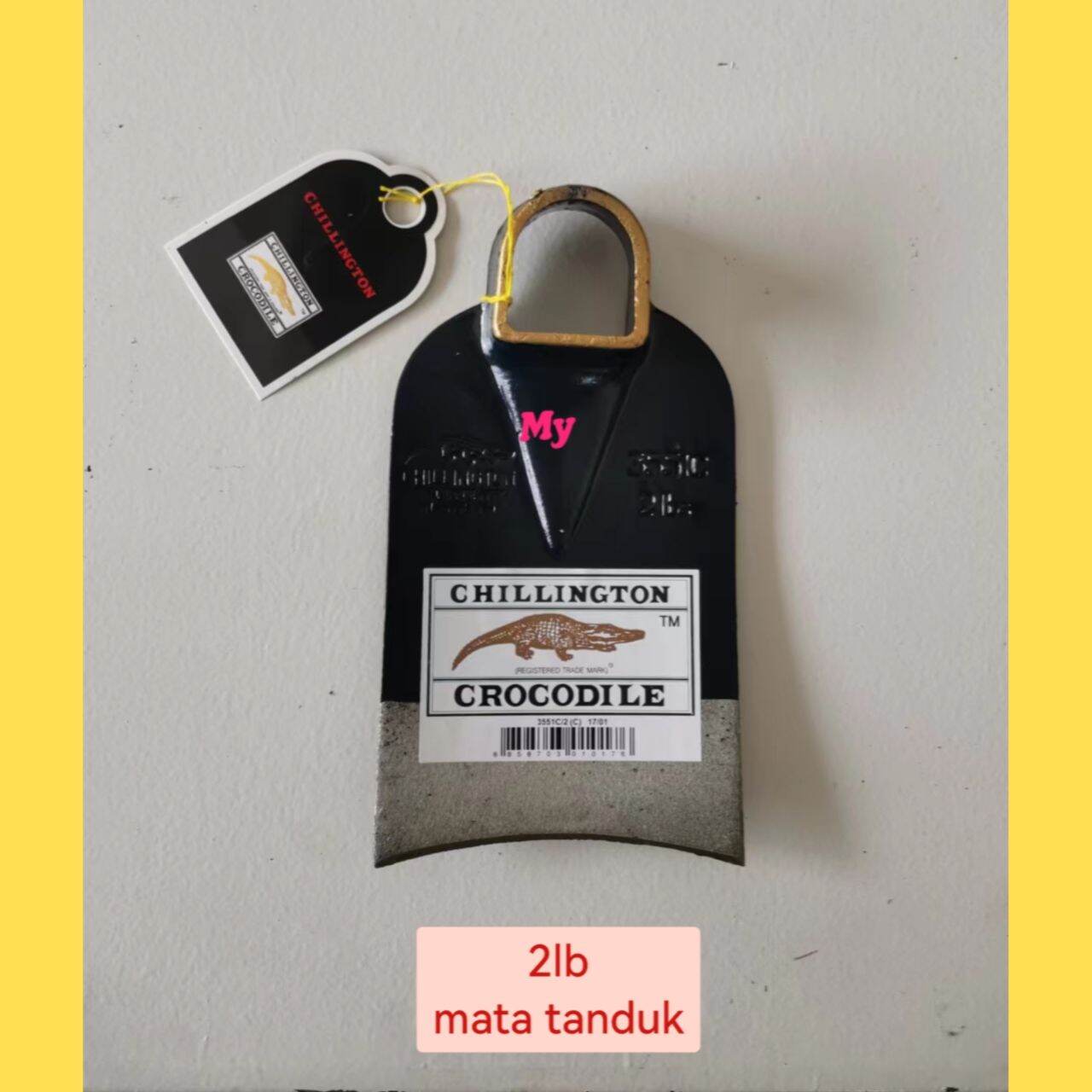 Chillington Crocodile Gardening Steel Hoe Head | Mata Cangkul Cap Buaya ...