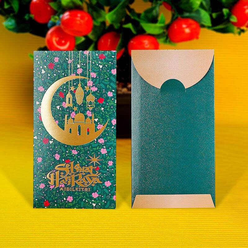 Sampul Duit Raya Green Packet & Sampul Tarik Panjang | Lazada