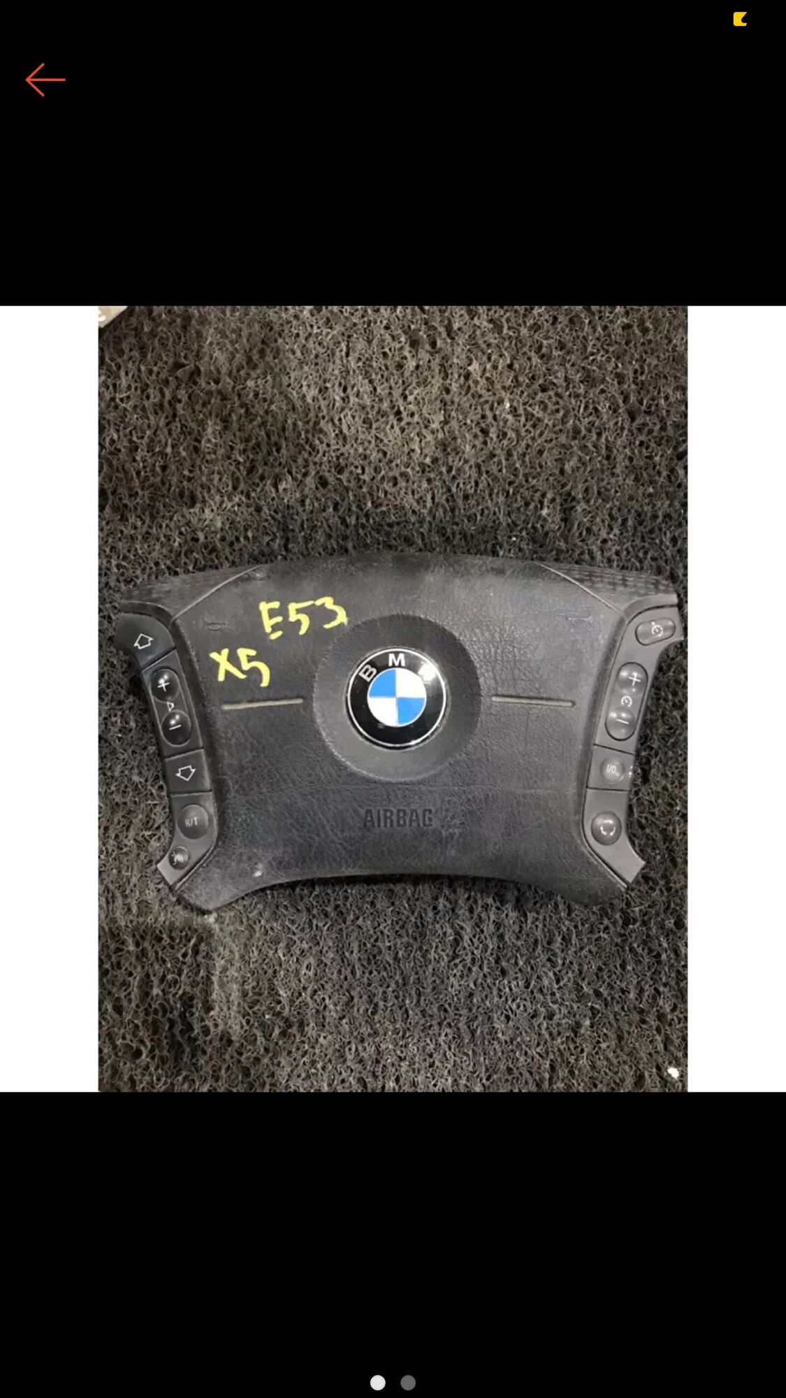 BMW X5 E53 STEERING WHEEL AIRBAG | Lazada