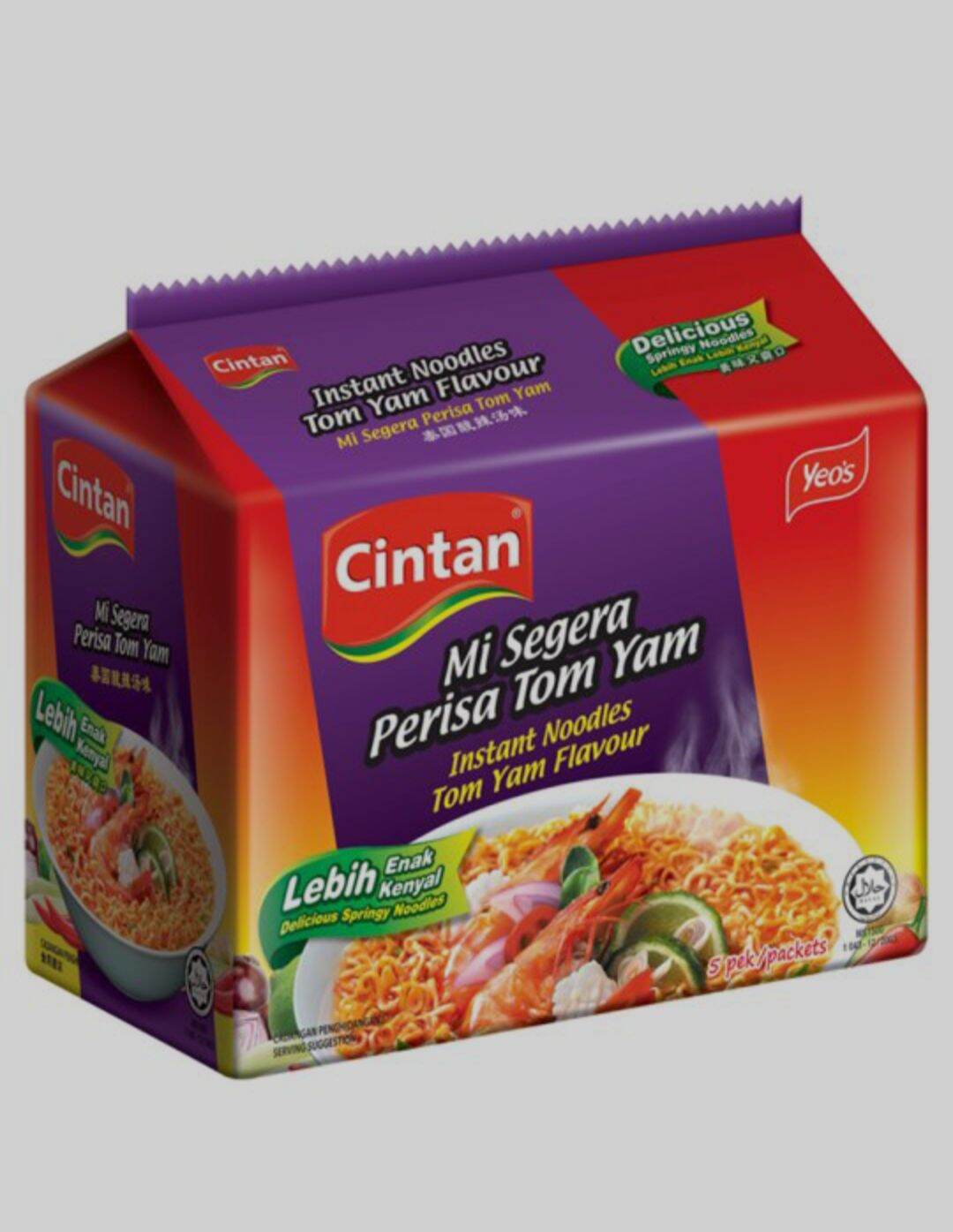 Cintan Instant Noodle in Asam Laksa 5 x 76g | Lazada
