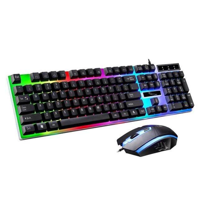 T-WOLF GAMING KEYBOARD TF200 TF230 G21 G21B GTX300 RGB LED Mechanical ...
