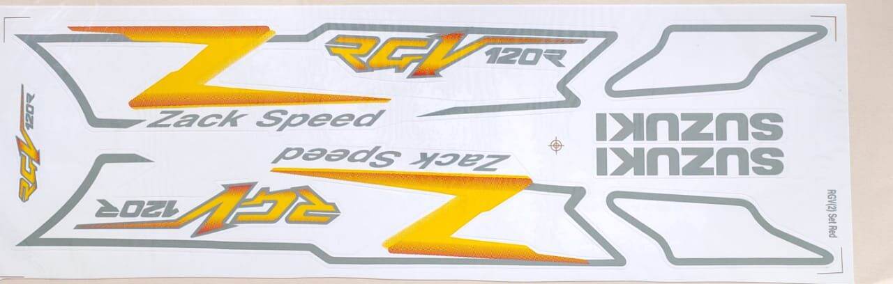 Suzuki Rgv 120 (2) Body Sticker | Lazada