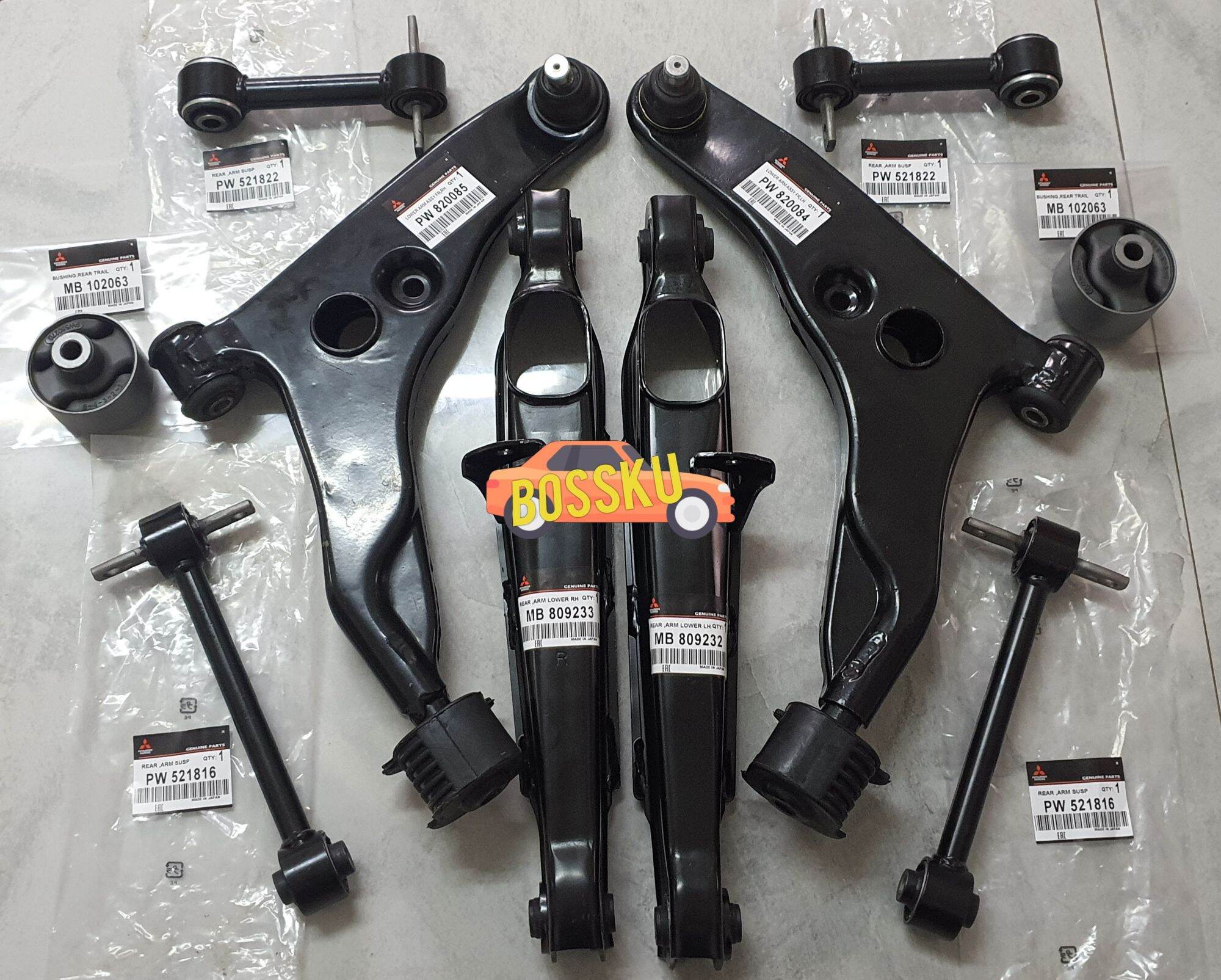 FRONT & REAR FULL SET ARM - 10 IN 1 - PROTON WIRA /WAJA /GEN2 /PERSONA ...